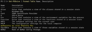 New PSDrive and other PowerShell Drives Save the Day