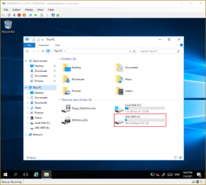 Enabling Hyper-V USB passthrough to Access a USB Storage