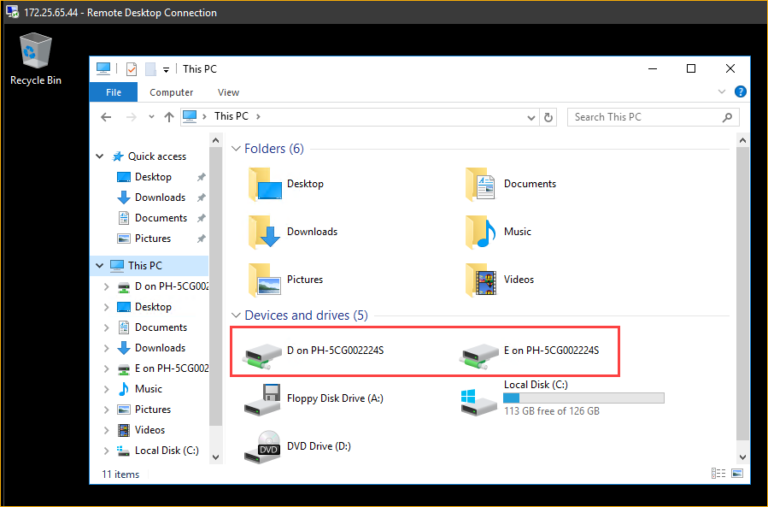 Enabling Hyper-V USB passthrough to Access a USB Storage