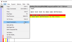 How to Use WinDiff to Compare Files