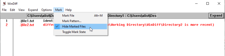 How to Use WinDiff to Compare Files