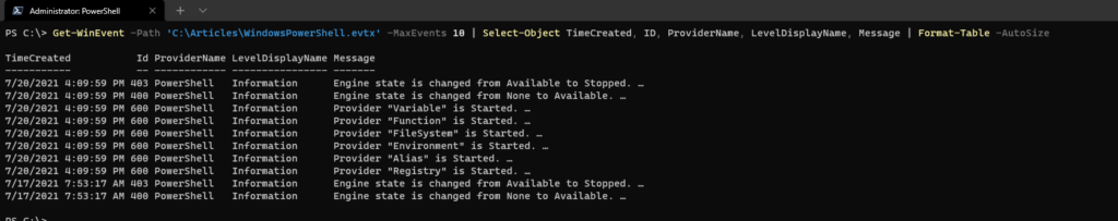 A Complete Guide To Using The Get Winevent Powershell Cmdlet 