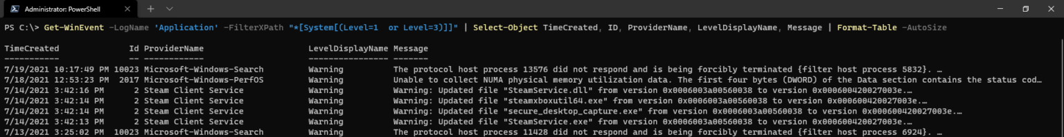 A Complete Guide To Using The Get Winevent Powershell Cmdlet