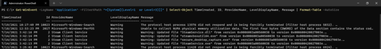 A Complete Guide to Using the Get-WinEvent PowerShell Cmdlet