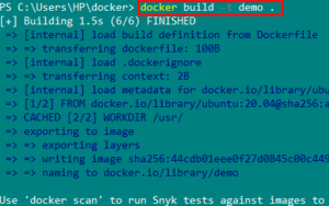Using the Dockerfile ENTRYPOINT and CMD Instructions