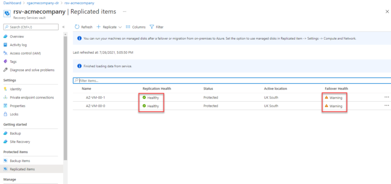 Setting up an Azure Disaster Recovery Plan with Azure Site Recovery