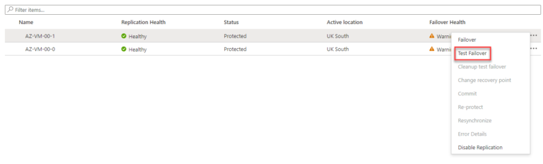 How to Failover an Azure Site Recovery Snapshot (Step by Step)