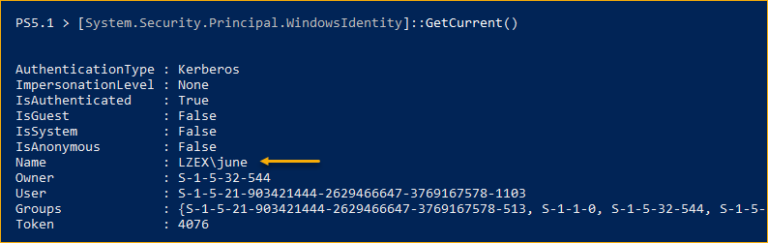 Using the Dynamic PowerShell to Get Current Users