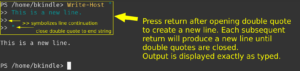 Understanding When & When Not to Create PowerShell New Lines