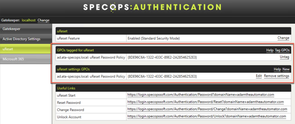 Learn With Me: Specops - Managing AD Password Resets