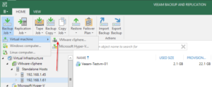 Getting Started with Veeam Backup & Replication and VMware vSphere