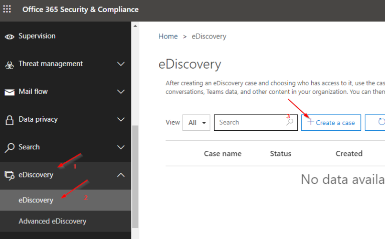 How to Export Office 365 PST with eDiscovery