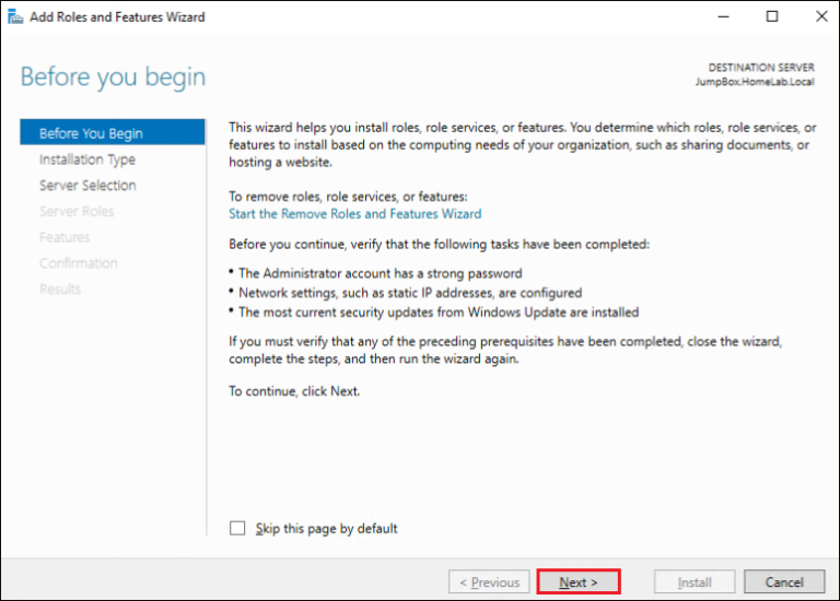 How To Configure an NFS Server Windows Installation