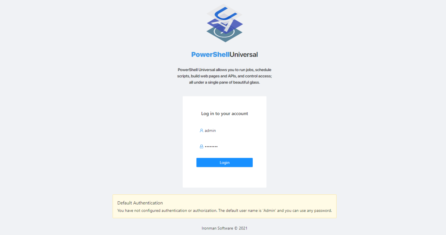 Upping the Automation Ante with PowerShell Universal