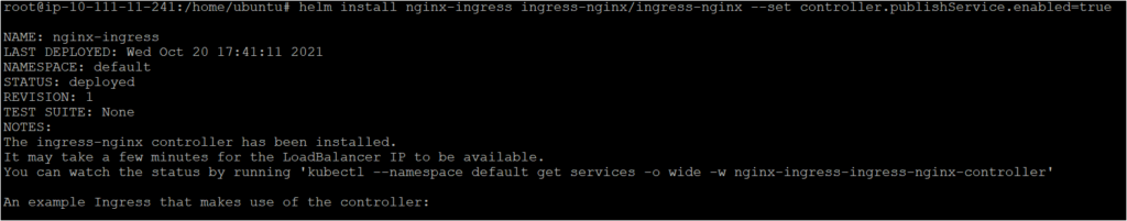 Gearing up NGINX Kubernetes Ingress Controller