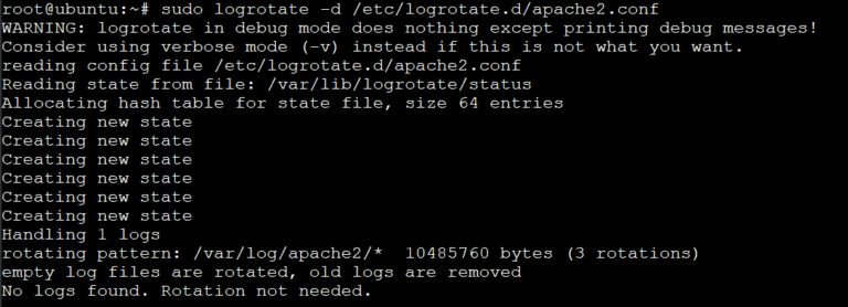 How to Configure Logrotate to Manage Logfiles (Step by Step)