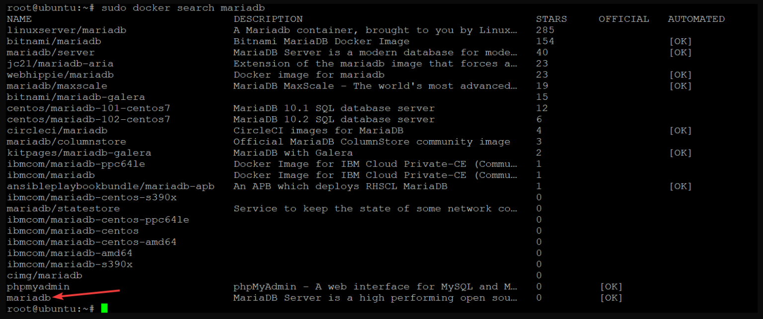 MariaDB Docker Effortless Deployment