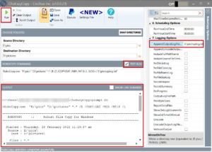Robocopy GUIs: Driving Robocopy with the Mouse