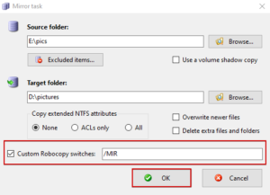 Robocopy GUIs: Driving Robocopy with the Mouse