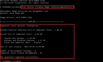 Using DISM cleanup-image for a Simple Windows 10 Repair