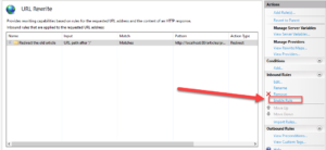 Set Up and Use the IIS URL Rewrite Module (Step by Step)