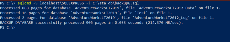 How To Create A Handy Sql Server Backup Database Script