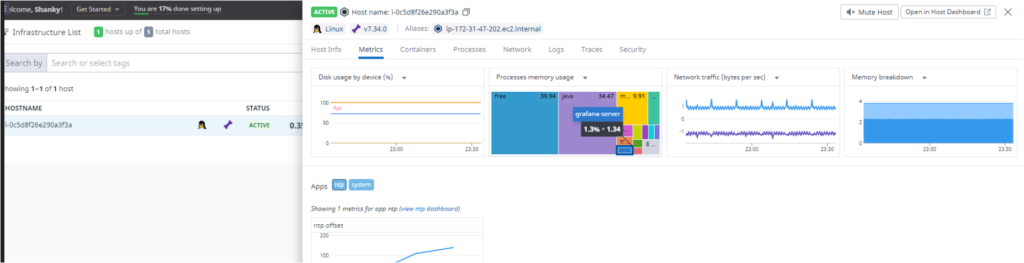 Getting Started with the Datadog Agent on Ubuntu Linux