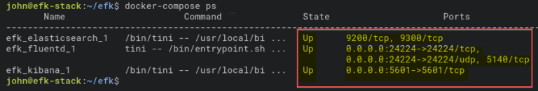 Deploying an EFK Stack with Docker