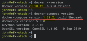 Deploying an EFK Stack with Docker