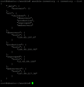 Discovering the Ansible Hosts File