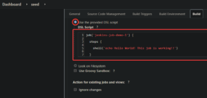 Focused Job Configuration with the Jenkins DSL Plugin