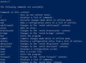 The Conclusive Netsh : Ultimate Guide
