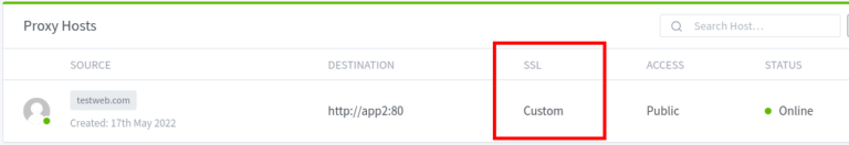 Simple Virtual Host Management With NGINX Proxy Manager