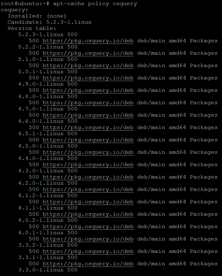 Comprehensive System Monitoring with OSQuery