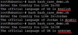 Understanding Bash If Else and other Conditional Statements