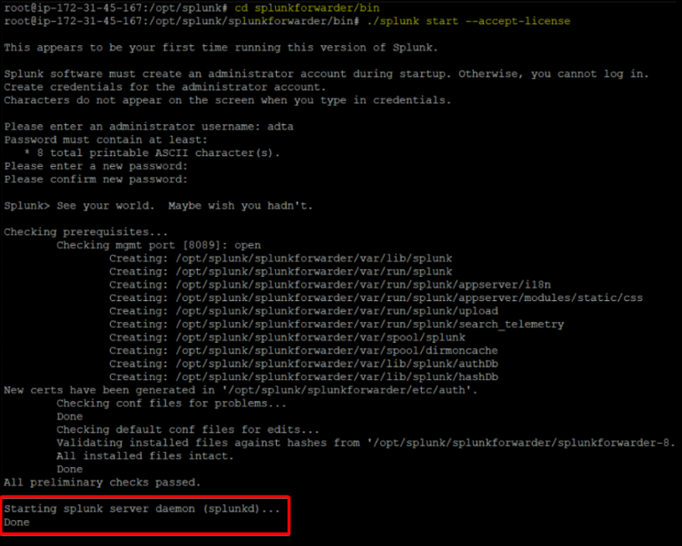 Efficiently Collecting Data With the Splunk Forwarder Agent