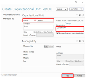 Kickstart AD with the Active Directory Administrative Center