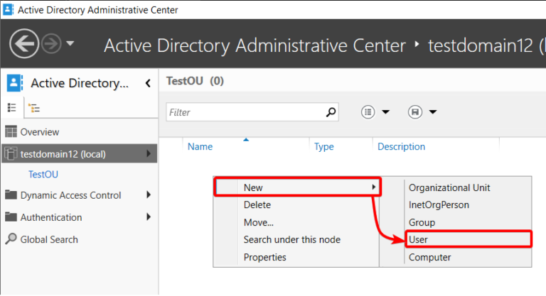 Kickstart Ad With The Active Directory Administrative Center