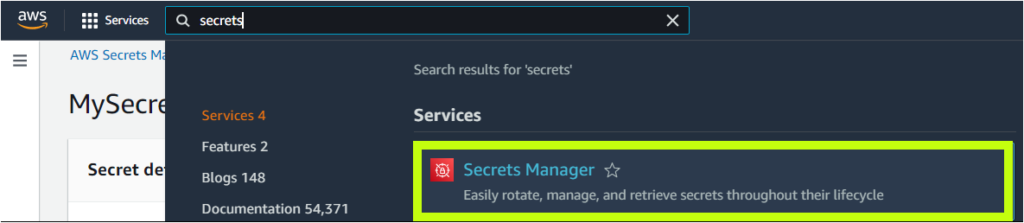 Using AWS CLI Secrets Manager to Manage Confidential Info
