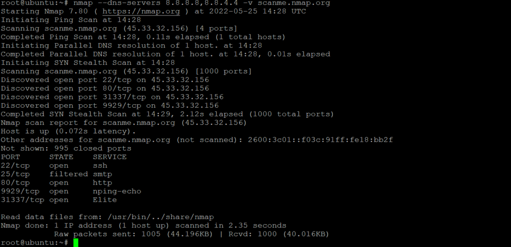 Effective Linux Port Scans for the Network Admin