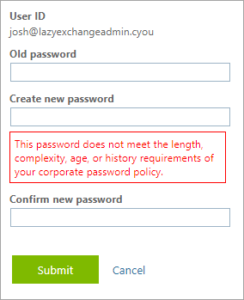 Keep in Sync with Microsoft Azure AD Sync Password Writeback