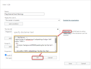 How to Use the Microsoft Office 365 External Email Warning