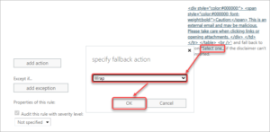 How to Use the Microsoft Office 365 External Email Warning