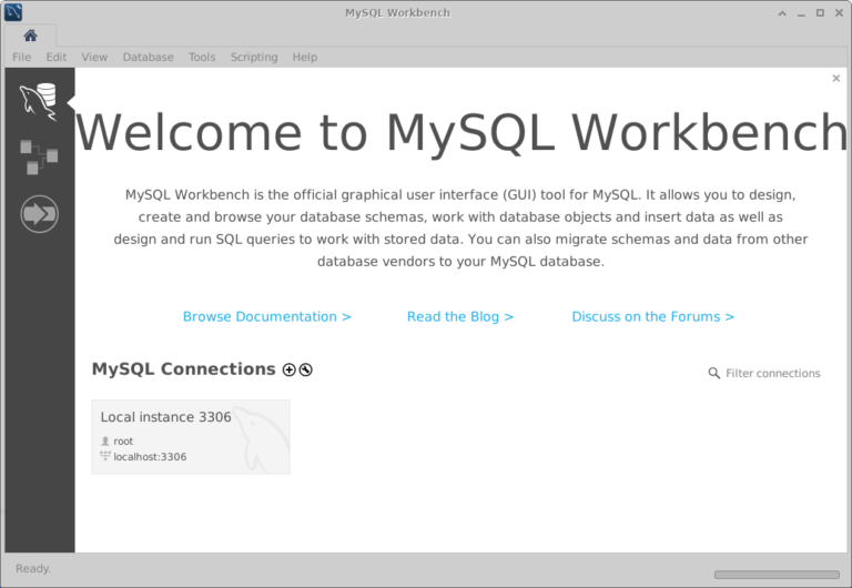 Getting Started With Mysql Workbench on Ubuntu Linux