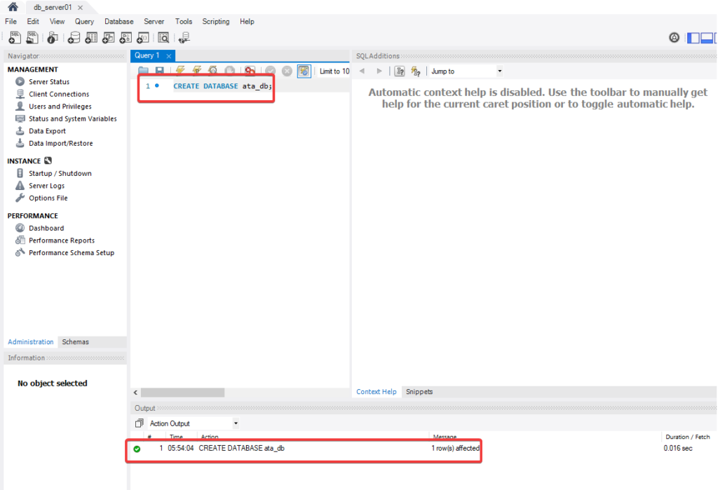 Getting Started With Mysql Workbench on Ubuntu Linux