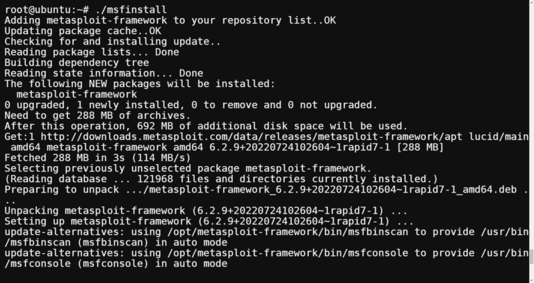 How to Install Metasploit on Ubuntu