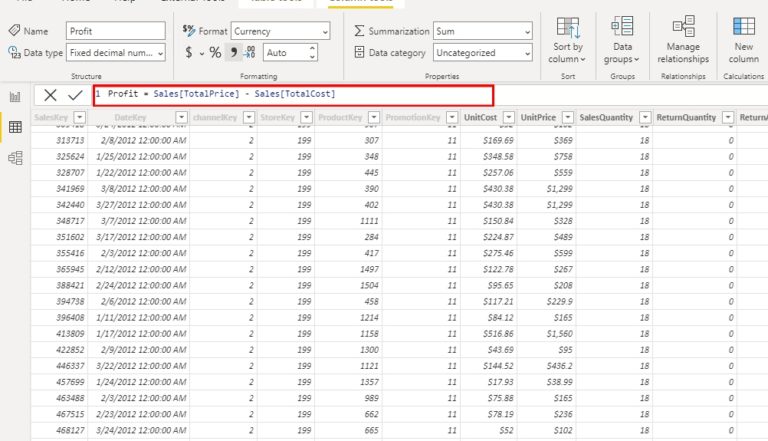 The Definitive Guide to the Power BI Measure Field
