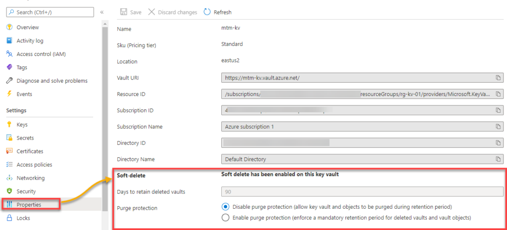 How To Delete A Key Vault In Azure