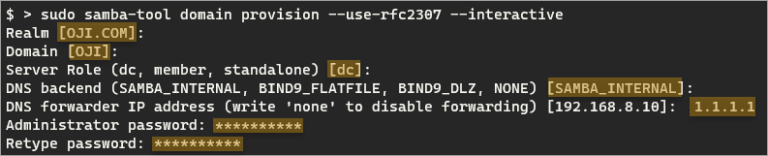 How to Create a Domain Controller on Linux for AD