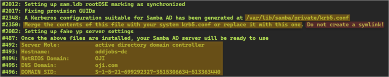 How to Create a Domain Controller on Linux for AD